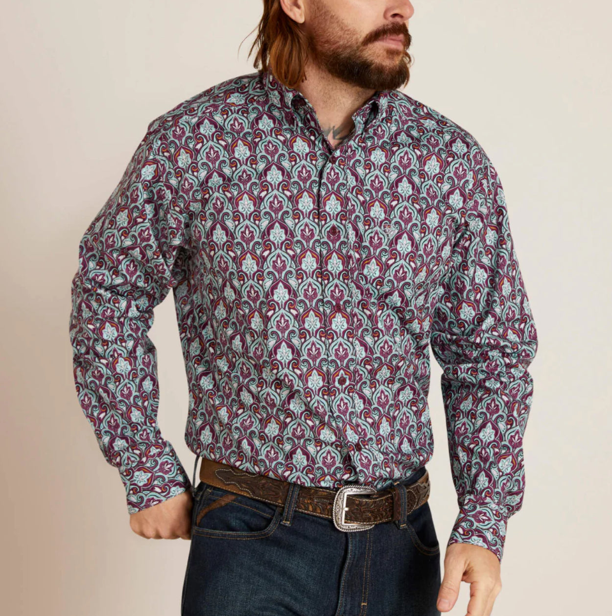 (ARIAT) STEFAN CLASSIC SHIRT – Río West Outfitters