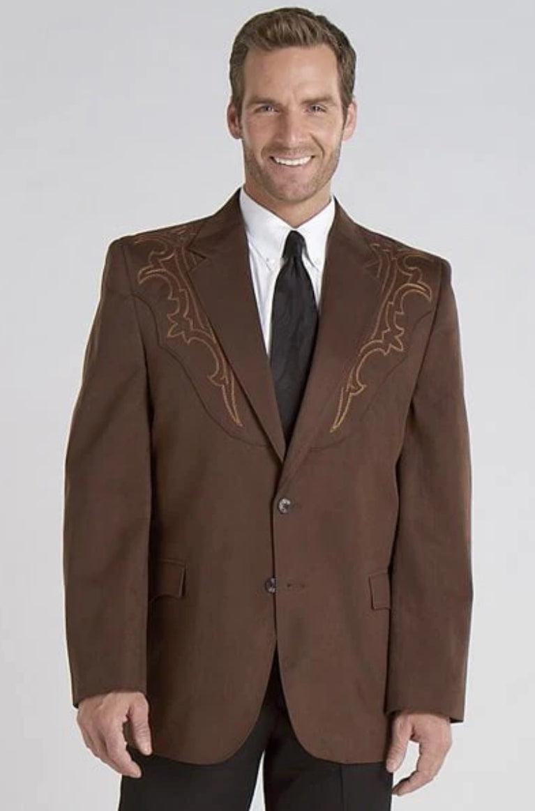 Mens Galveston Boot Stitch Jacket Blazer – Río West Outfitters